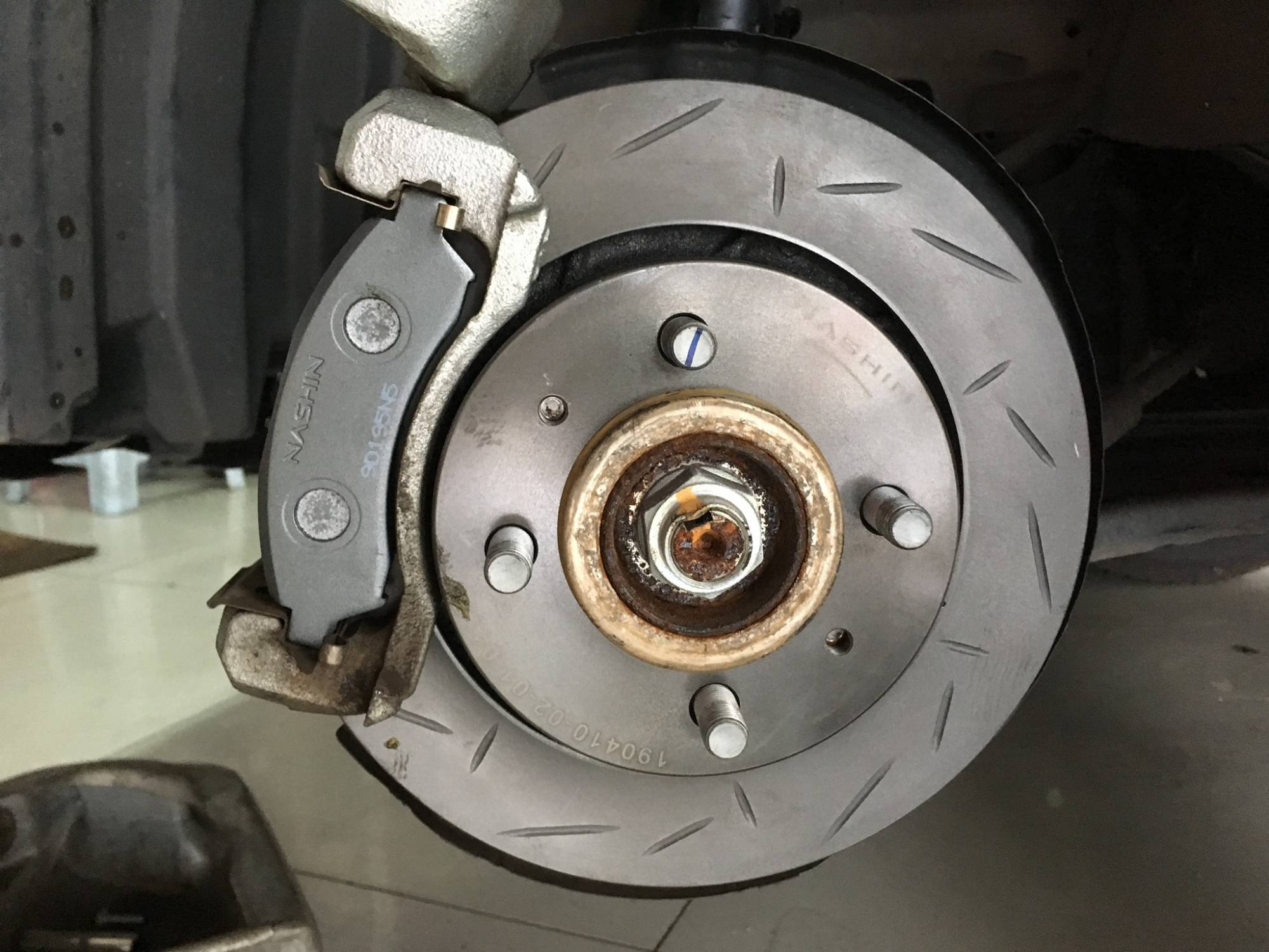 Perodua Myvi '18 - Nashin Performance Brake Pad (650 Degree) (Front)