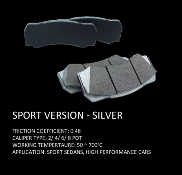 Perodua Myvi '18 - Nashin Performance Brake Pad (650 Degree) (Front)