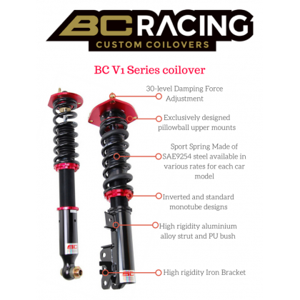 Honda Odyssey RB1 2003-08 - BC Racing V1 Adjustable Suspension