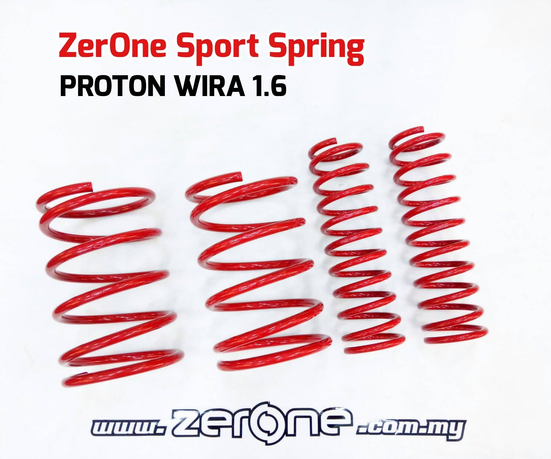 Proton Wira 1.6 - ZerOne Type S Sport Spring