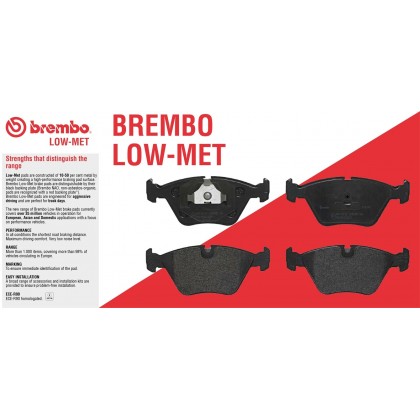 Toyota Harrier ACU30/MCU30 - Brembo Standard Low Met Pads (Front & Rear)
