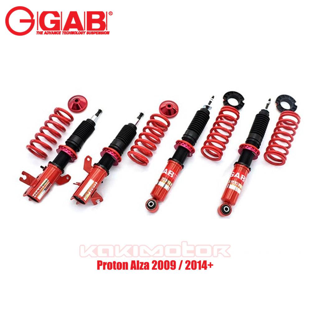 Perodua Alza 2009+ GAB HE Hi-Lo Bodyshift Adjustable Suspension