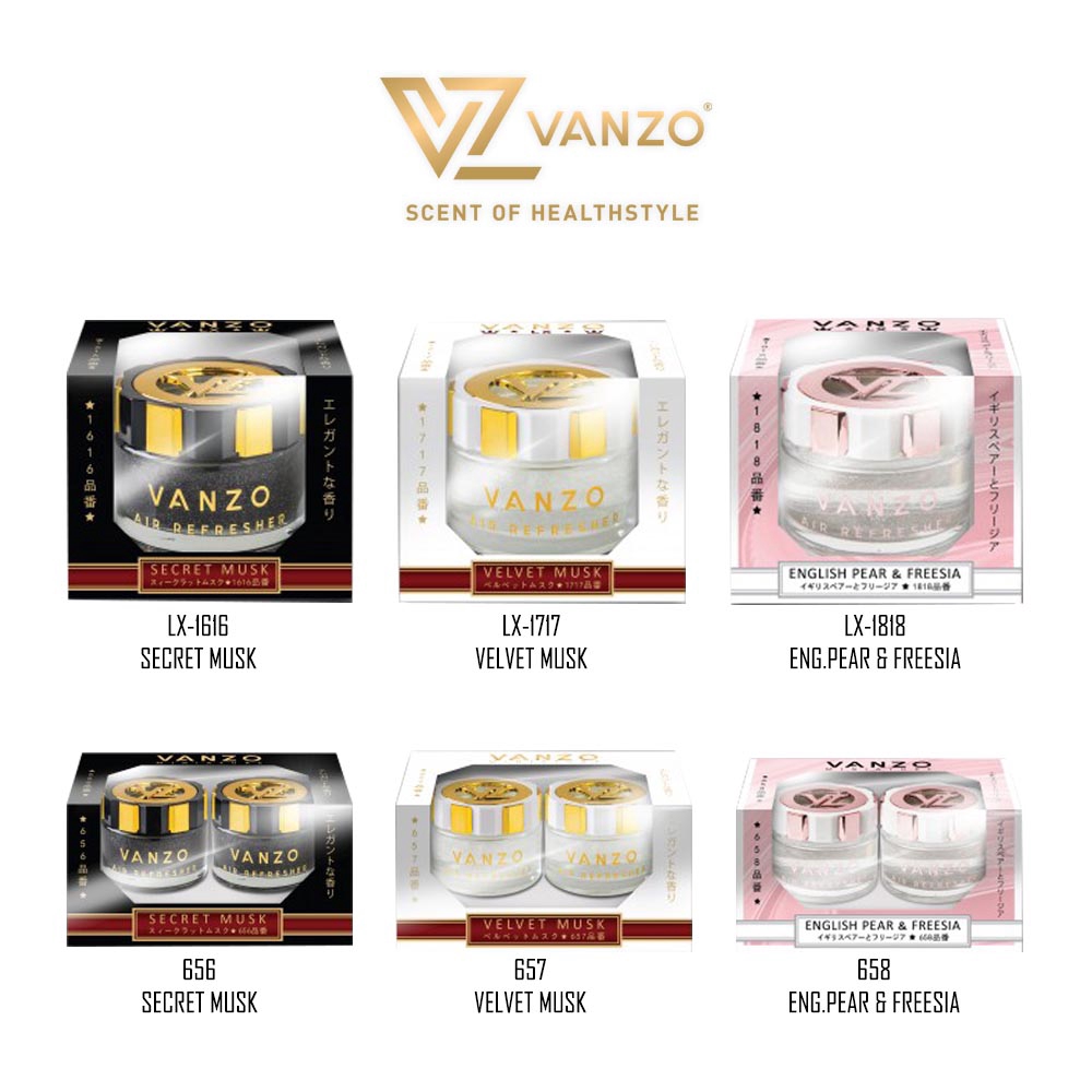 Vanzo Platinum Car Perfume Air Freshener VANZO CAR VANZO AIR