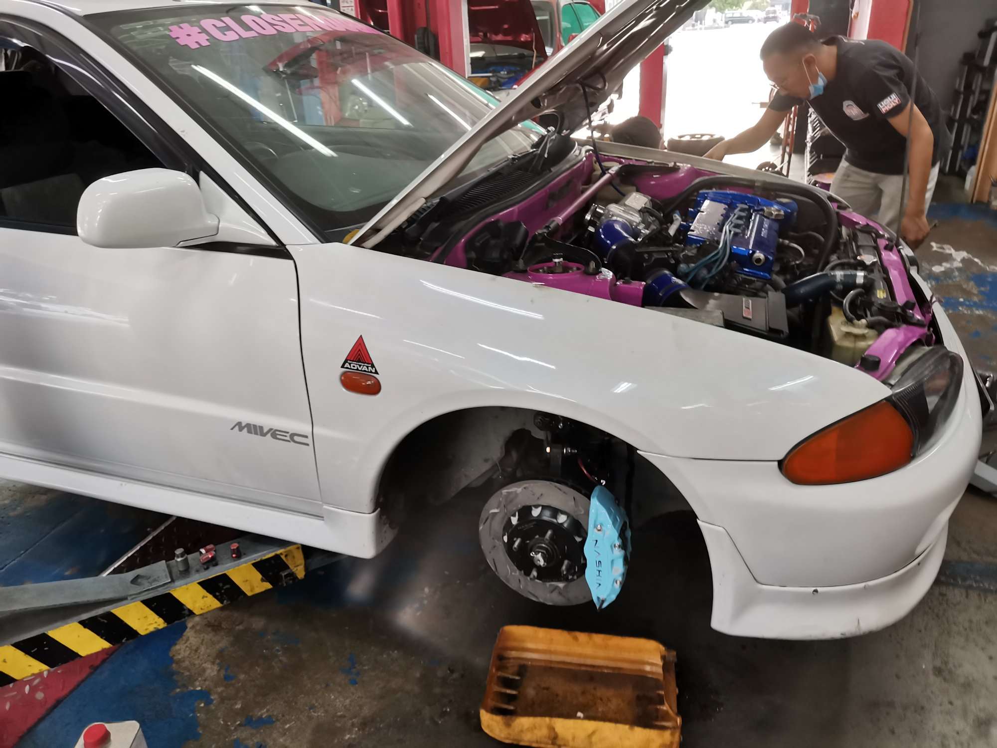 Nashin N1 Mini 4 Pot Big Brake Kit (302mm)