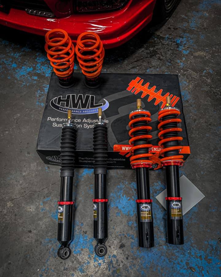 TOYOTA VIOS NCP93 08+ HWL ST-1 SERIES ADJUSTABLE COILOVERS