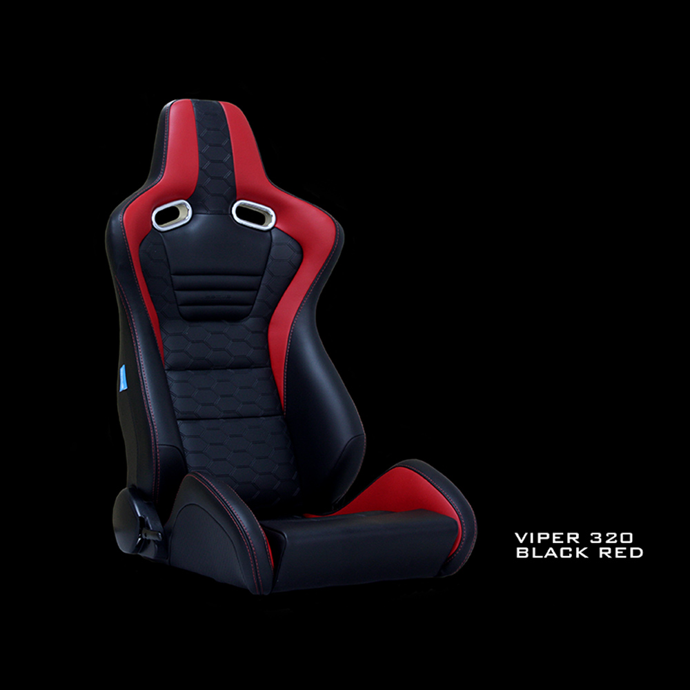 [SPECIAL DEAL] SSCUS Sport Seat Viper 320 (red) w/ slider (1 pair)